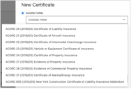 Blank ACORD Form | COI Template
